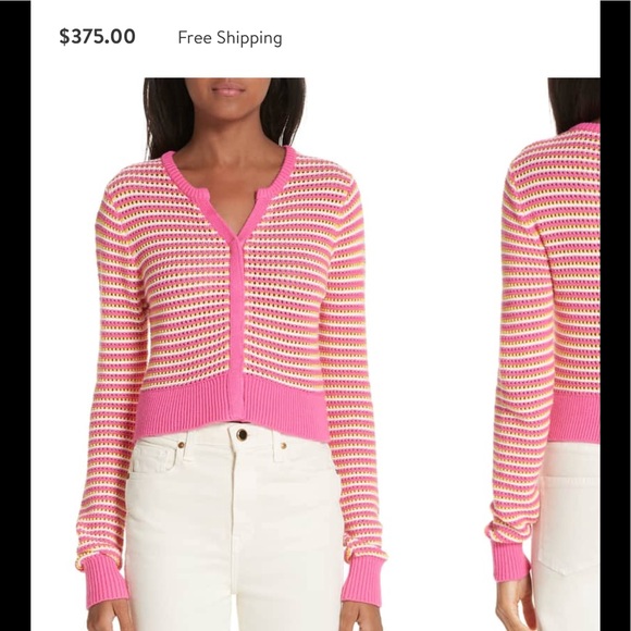 Victor Glemaud | Sweaters | New Collection Victor Glemaud Pink Cardigan ...
